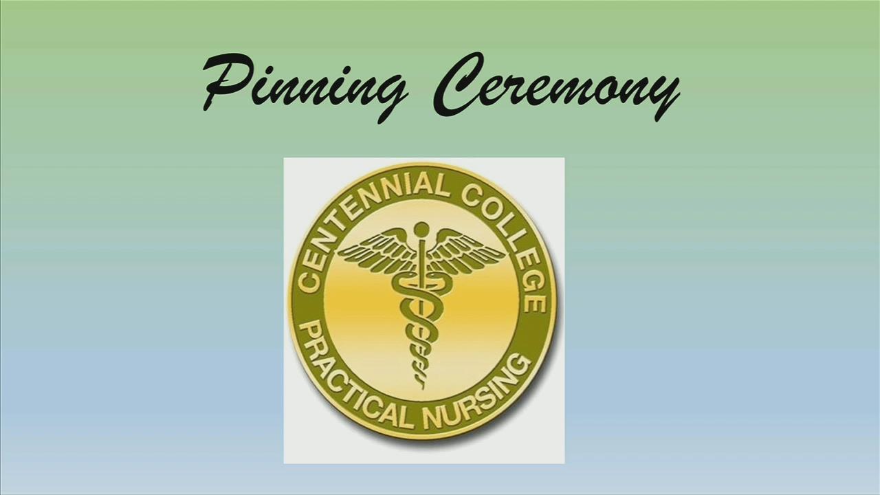 Practical Nursing Pinning Ceremony