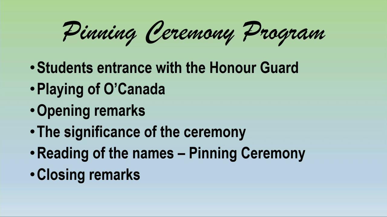 Practical Nursing Pinning Ceremony Summer 2019