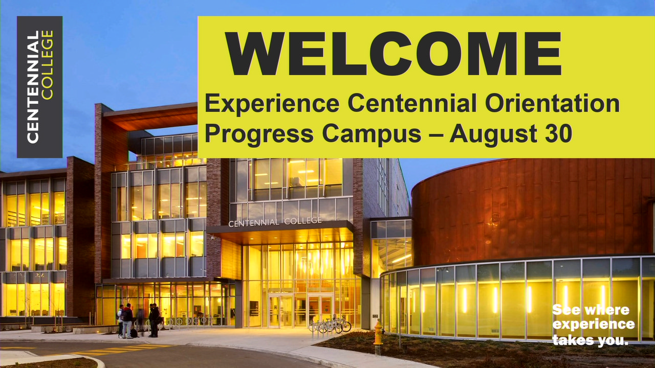 Centennial Welcomes Fall 2022 - Progress Campus Day 1