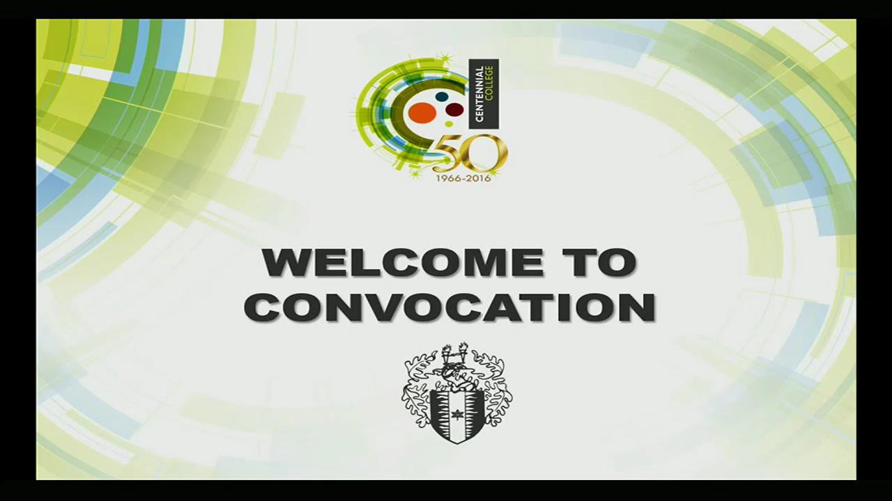 Friday June 17th 2016 Convocation Ceremony - 1:30pm