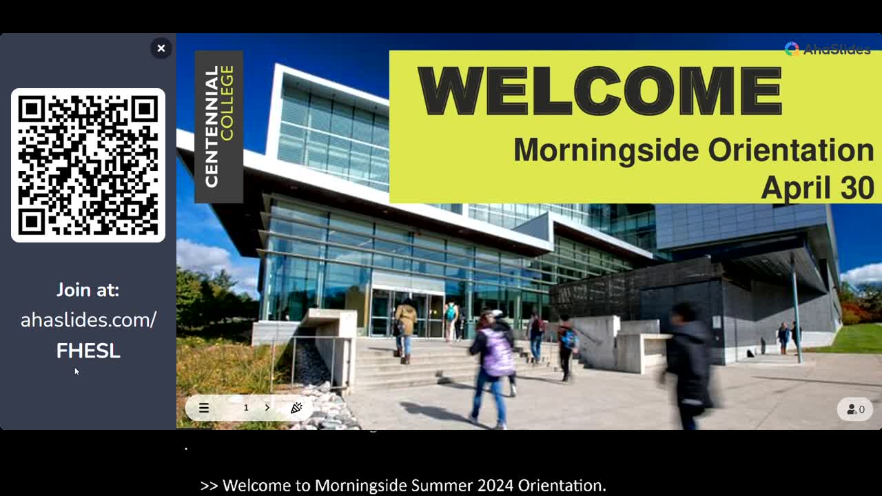 Centennial Welcomes Summer 2024 - Morningside Campus
